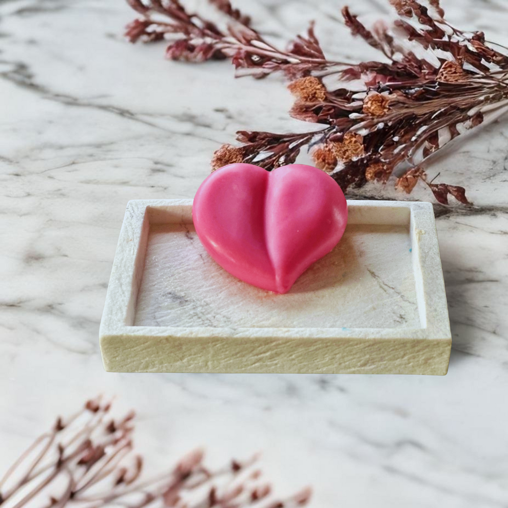 Orange and Pink Grapefruit - Heart Shaped Guest Soap – VIP Essentials ...